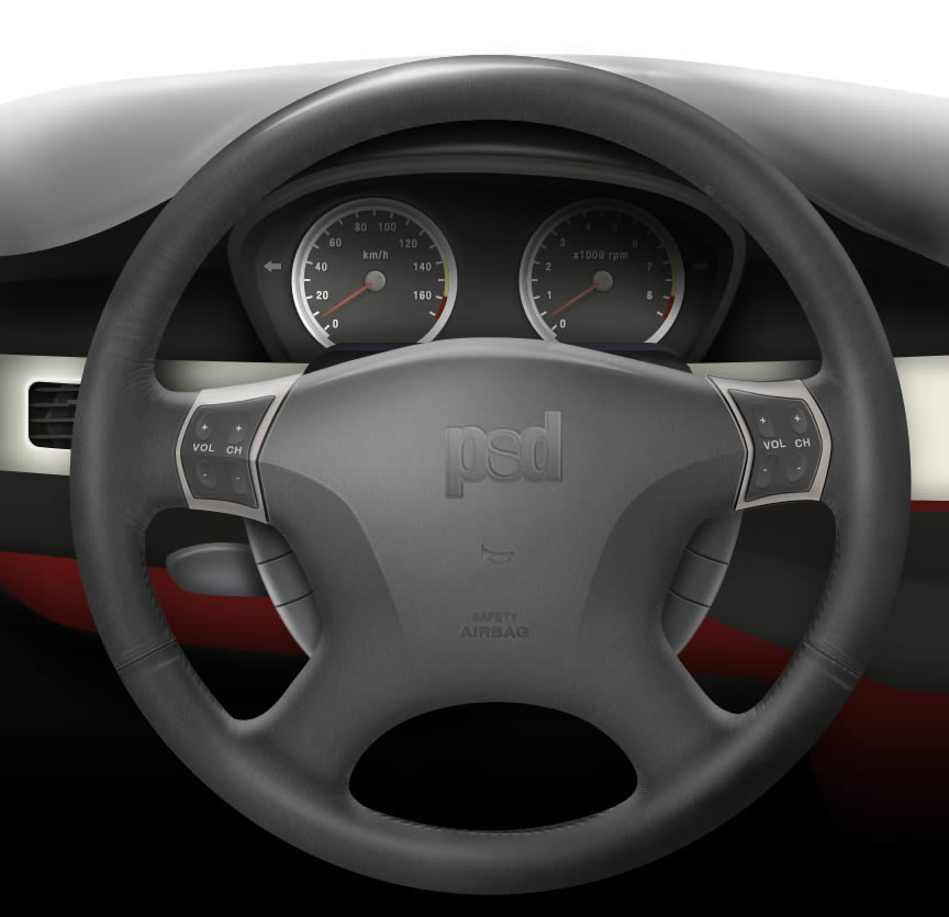 How to Draw a Steering Wheel and Dashboard in Photoshop | Envato Tuts+