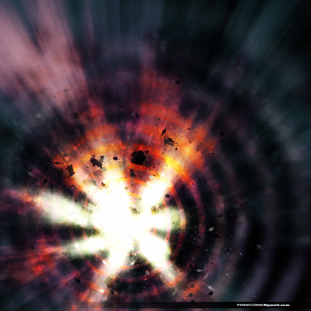 Create a Space Explosion From Scratch in Photoshop